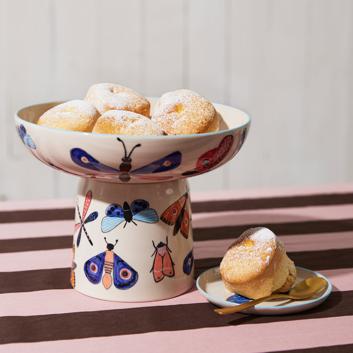 MOTH PARTY FOOTED BOWL – Jones & Co