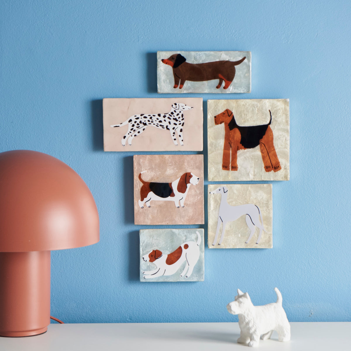Pup Greyhound tile – Jones & Co