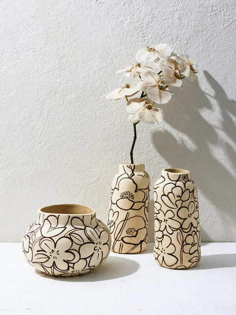 Pottery — vases, planters & bowls — Jones & Co